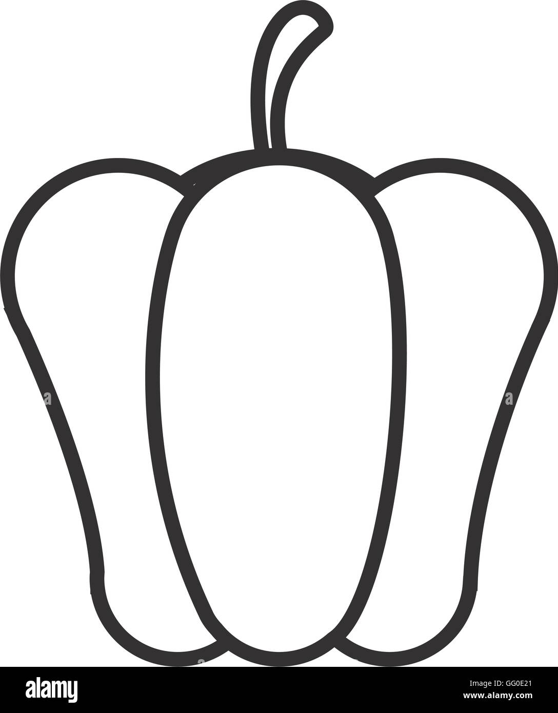 Sweet pepper salad Black and White Stock Photos & Images - Alamy