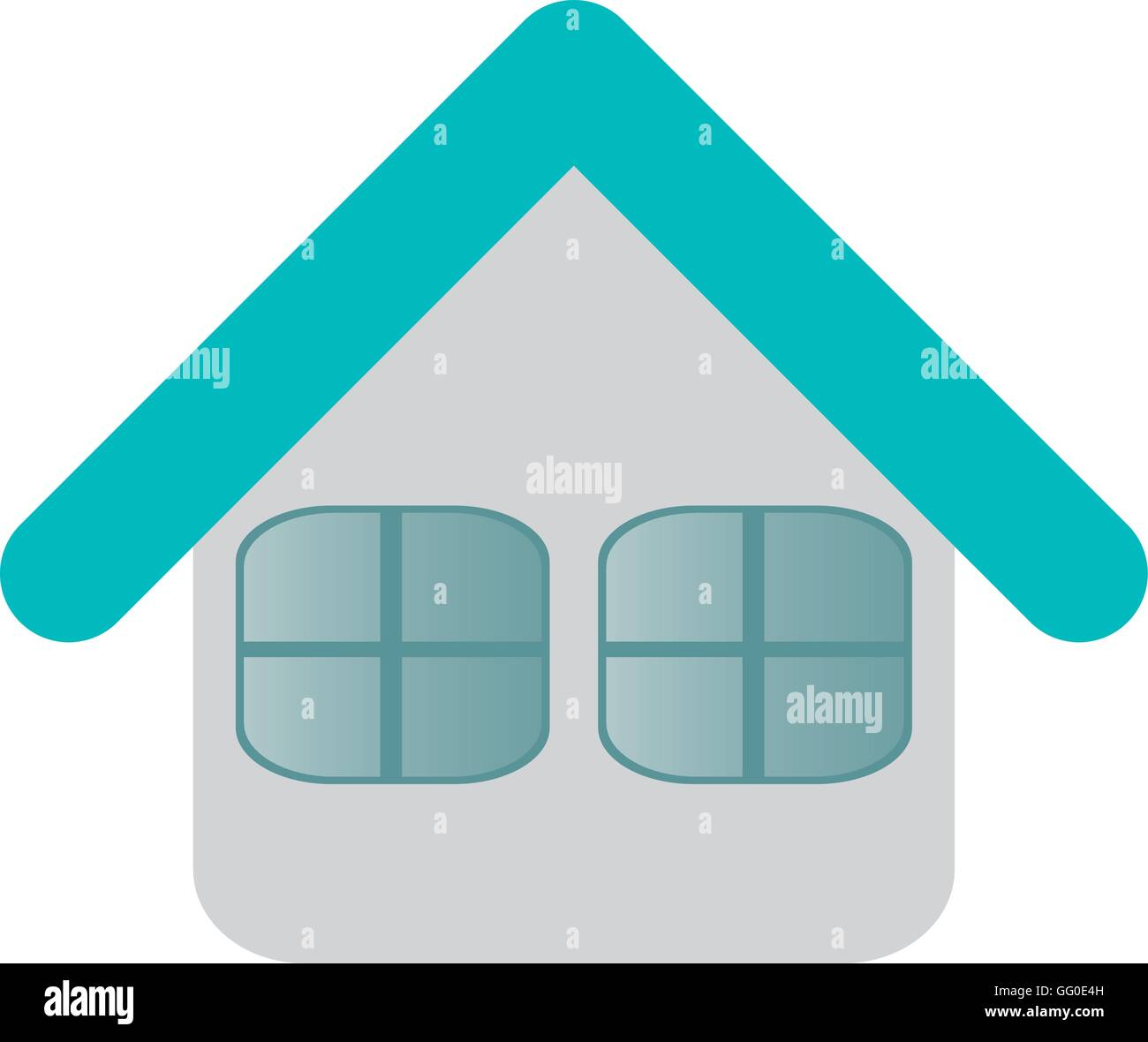 single house icon Stock Vector Image & Art - Alamy