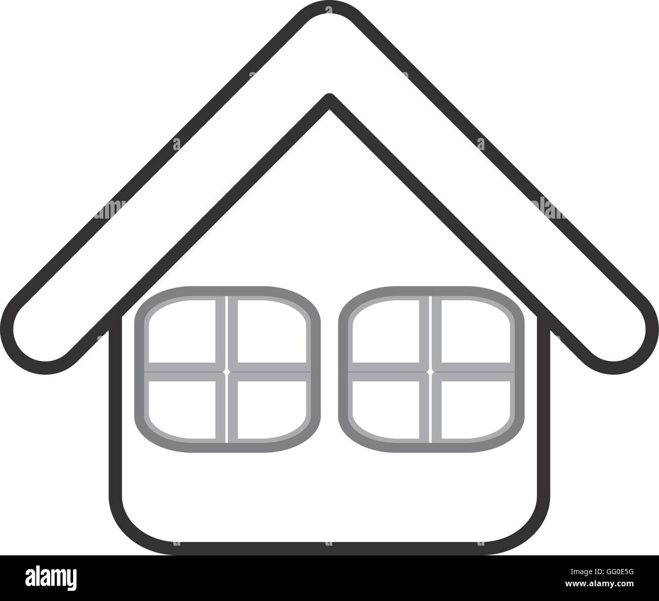 single house icon Stock Vector Image & Art - Alamy