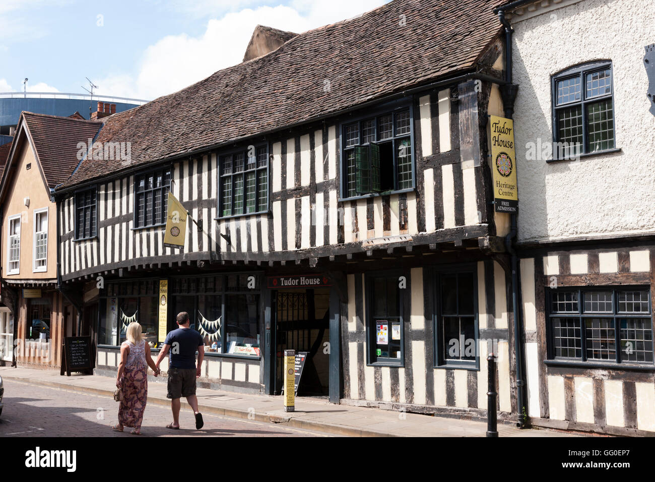 The Tudor House Museum. Friar St / Friar street, Worcester WR1 2NA. UK ...