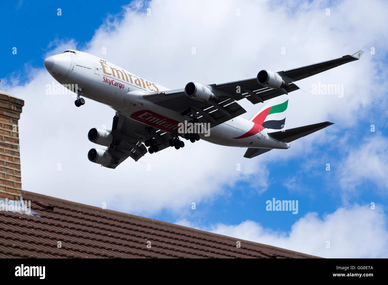 Emirates / Boeing 747-400F number OO-THC / Boeing 747-4HAF(ER) Sky ...