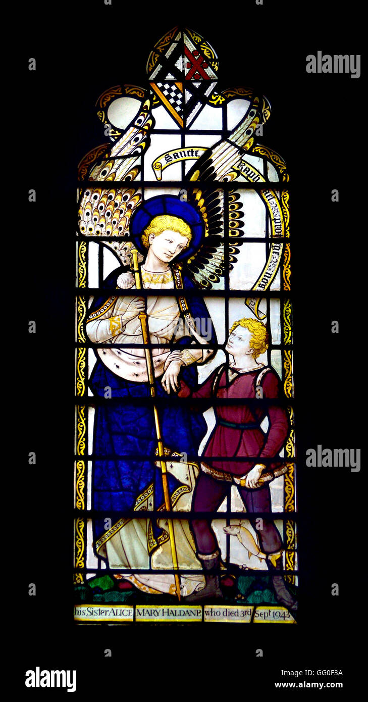 London, England, UK. Church of St Alban the Martyr, Holborn. Stained ...