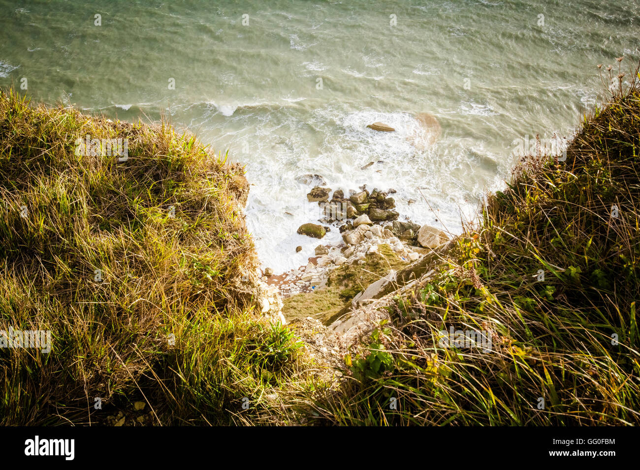 White cliffs of Dover landscape photo Stock Photo - Alamy