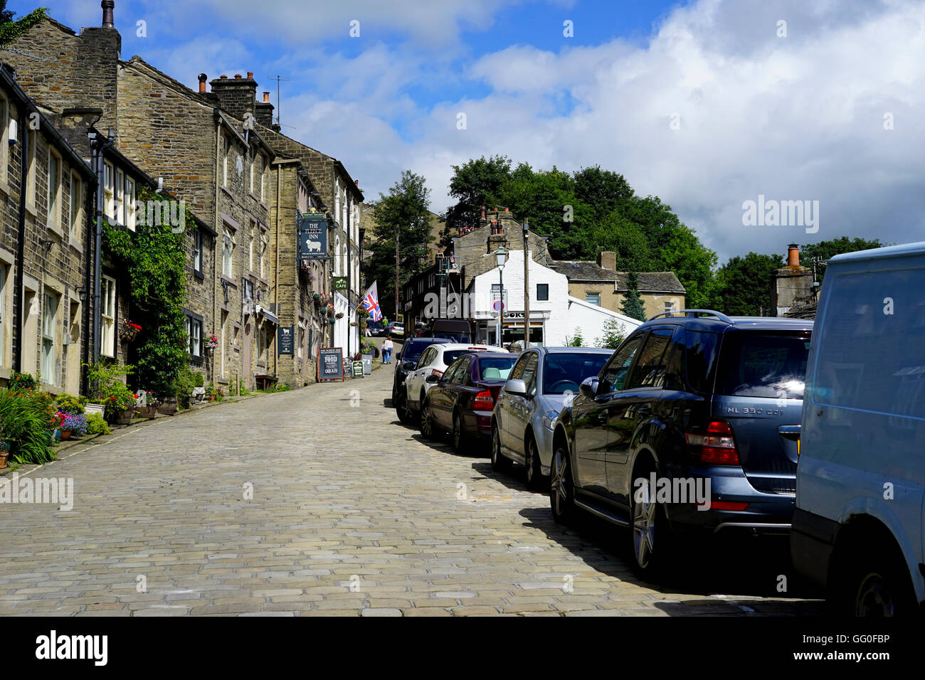Haworth village hi-res stock photography and images - Alamy
