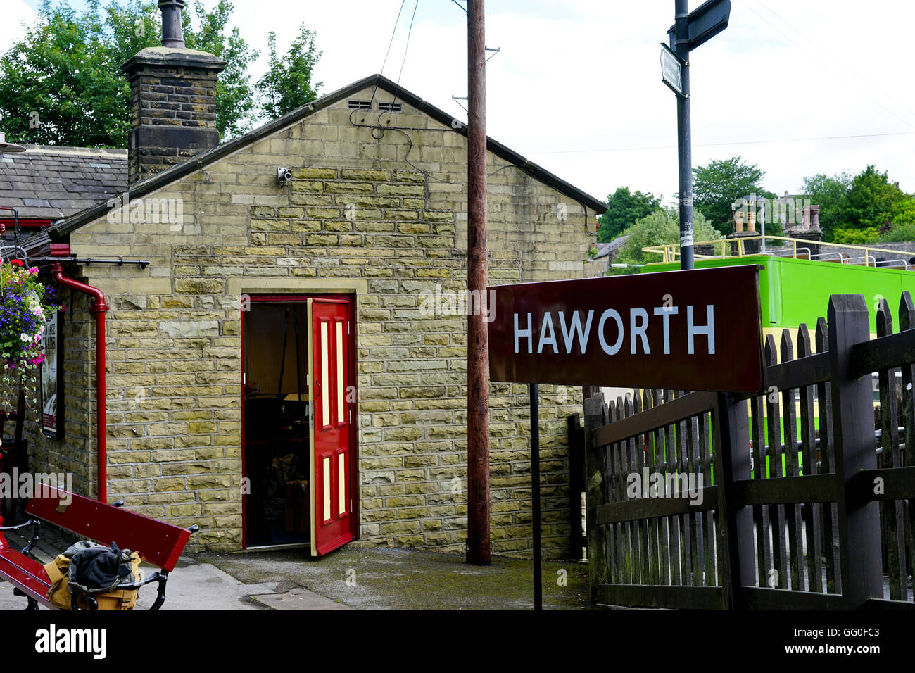 Haworth Railway Station, Haworth, West Yorkshire, England UK Stock ...