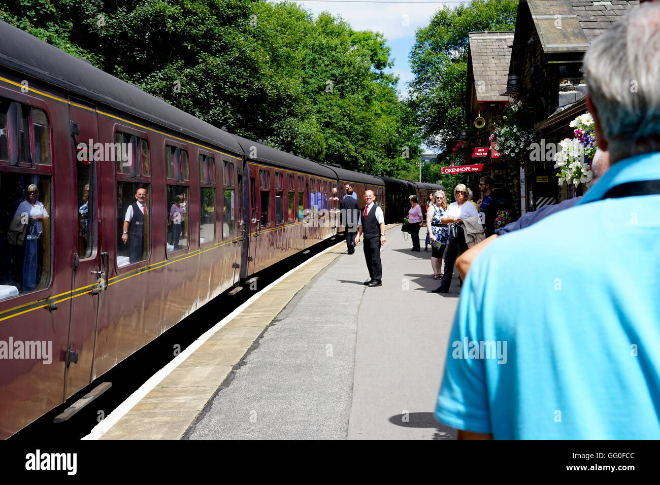 Haworth Railway Station, Haworth, West Yorkshire, England UK Stock ...