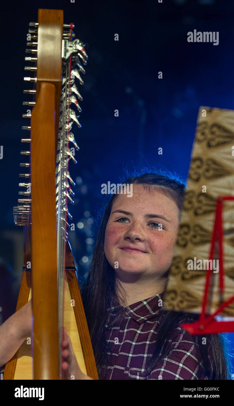 Fochabers Scotland, UK. 31st July 2016. This is Hannah Alexander at ...
