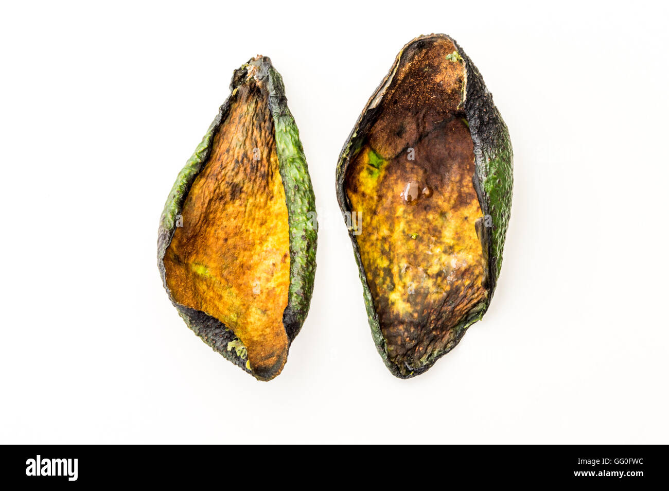 Half avocado pearls on Cut Out Stock Images & Pictures - Alamy