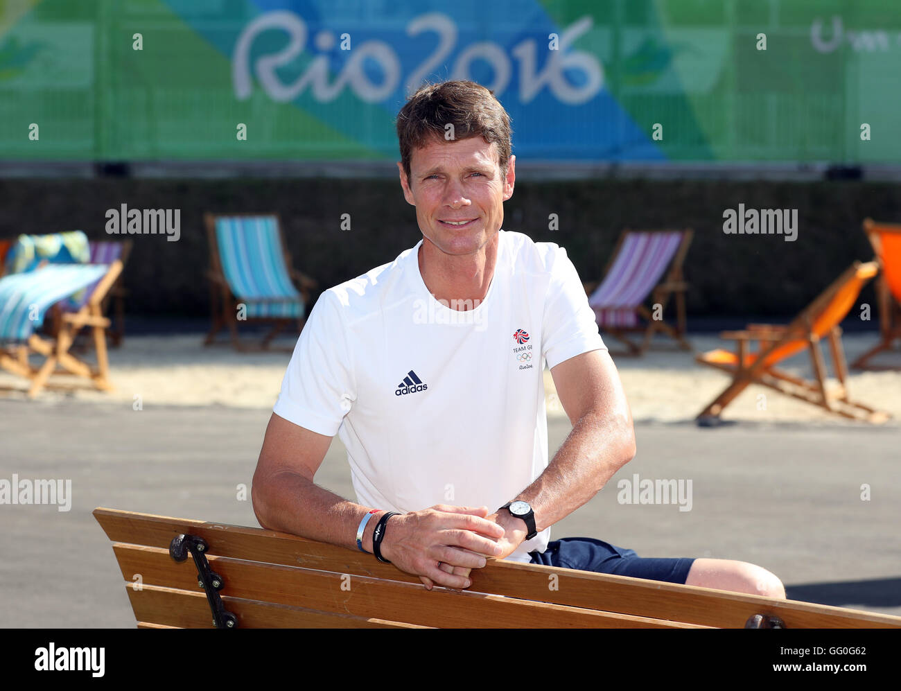 Team GB's William Fox-Pitt ahead of the Rio Olympic Games, Brazil Stock ...
