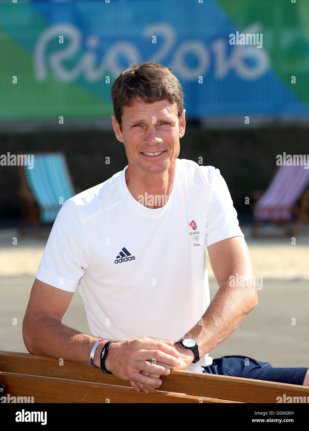 Team GB's William Fox-Pitt ahead of the Rio Olympic Games, Brazil Stock ...