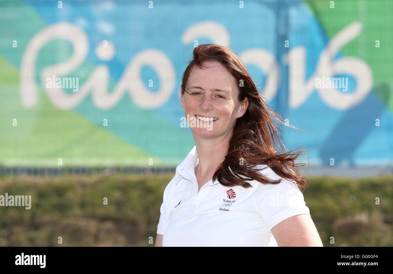 Archer Naomi Folkard during a photocall at the Athletes Village ahead ...