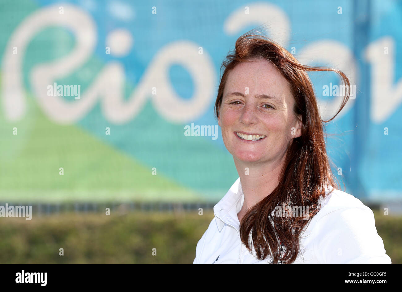 Archer Naomi Folkard during a photocall at the Athletes Village ahead ...