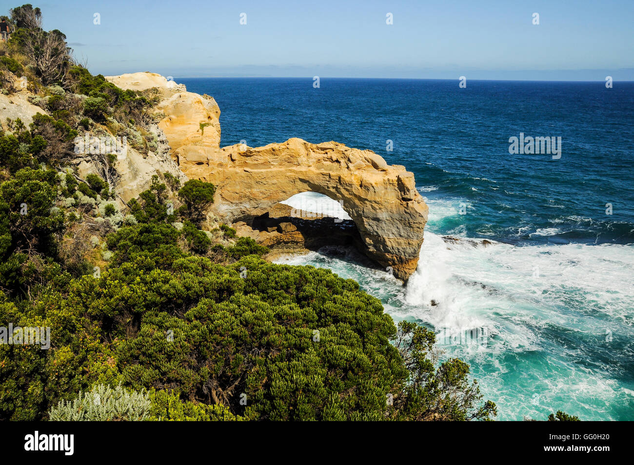 The great ocean road. Arch Stock Photo - Alamy