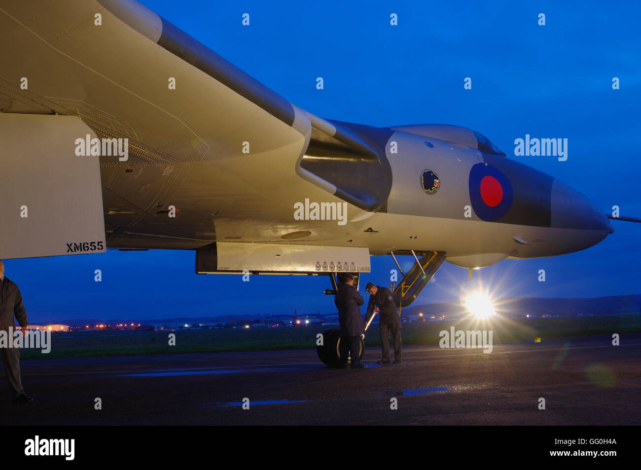 Avro 698 Vulcan B 2, XM655, at Wellesbourne Airfield, Warwickshire ...