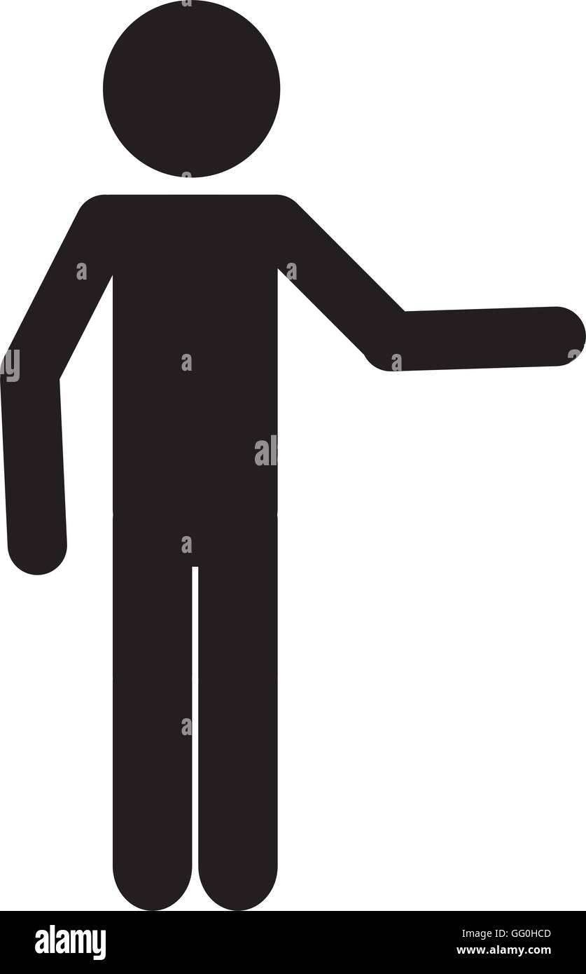 man pictogram icon Stock Vector Image & Art - Alamy