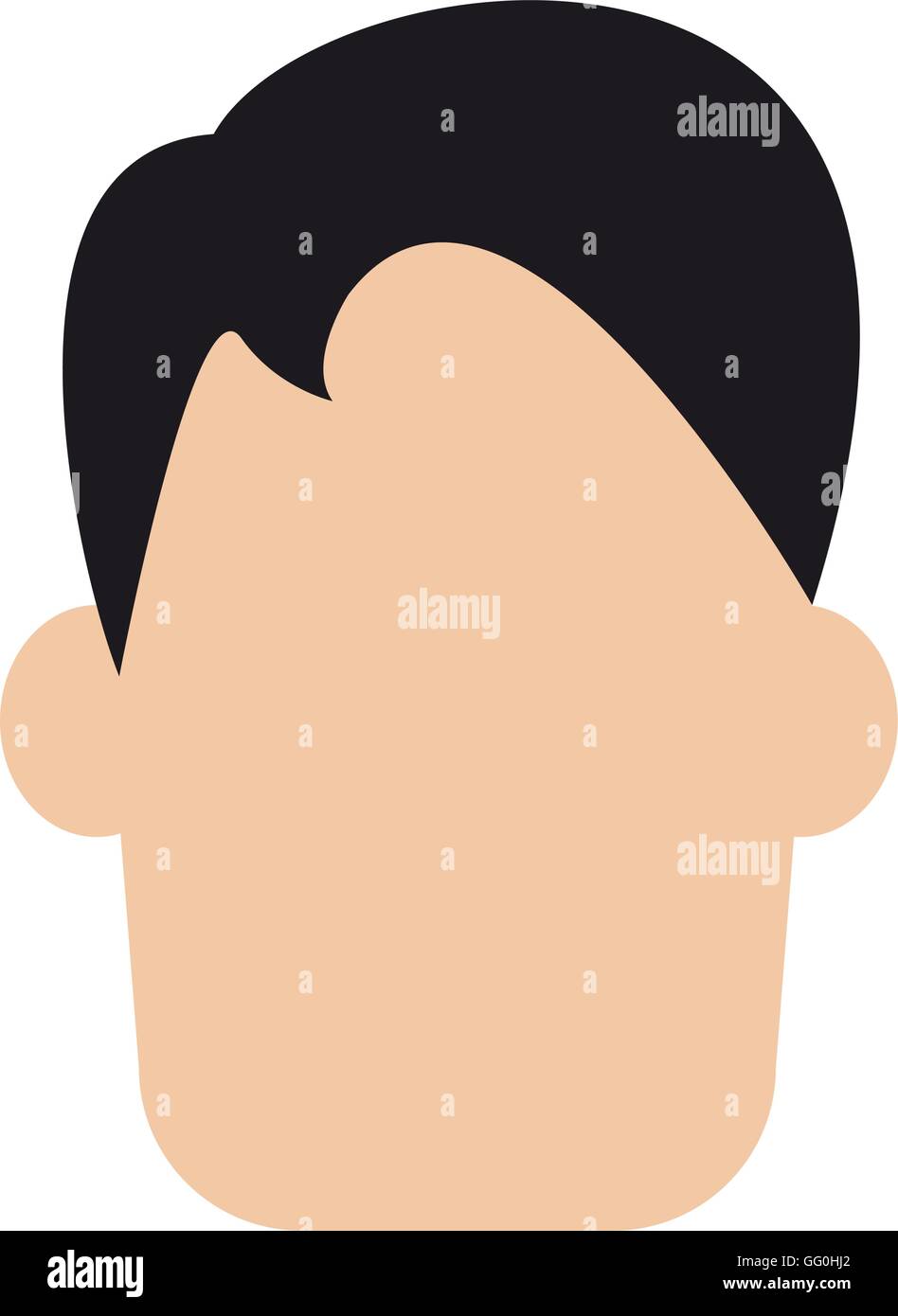 faceless man icon Stock Vector Image & Art - Alamy