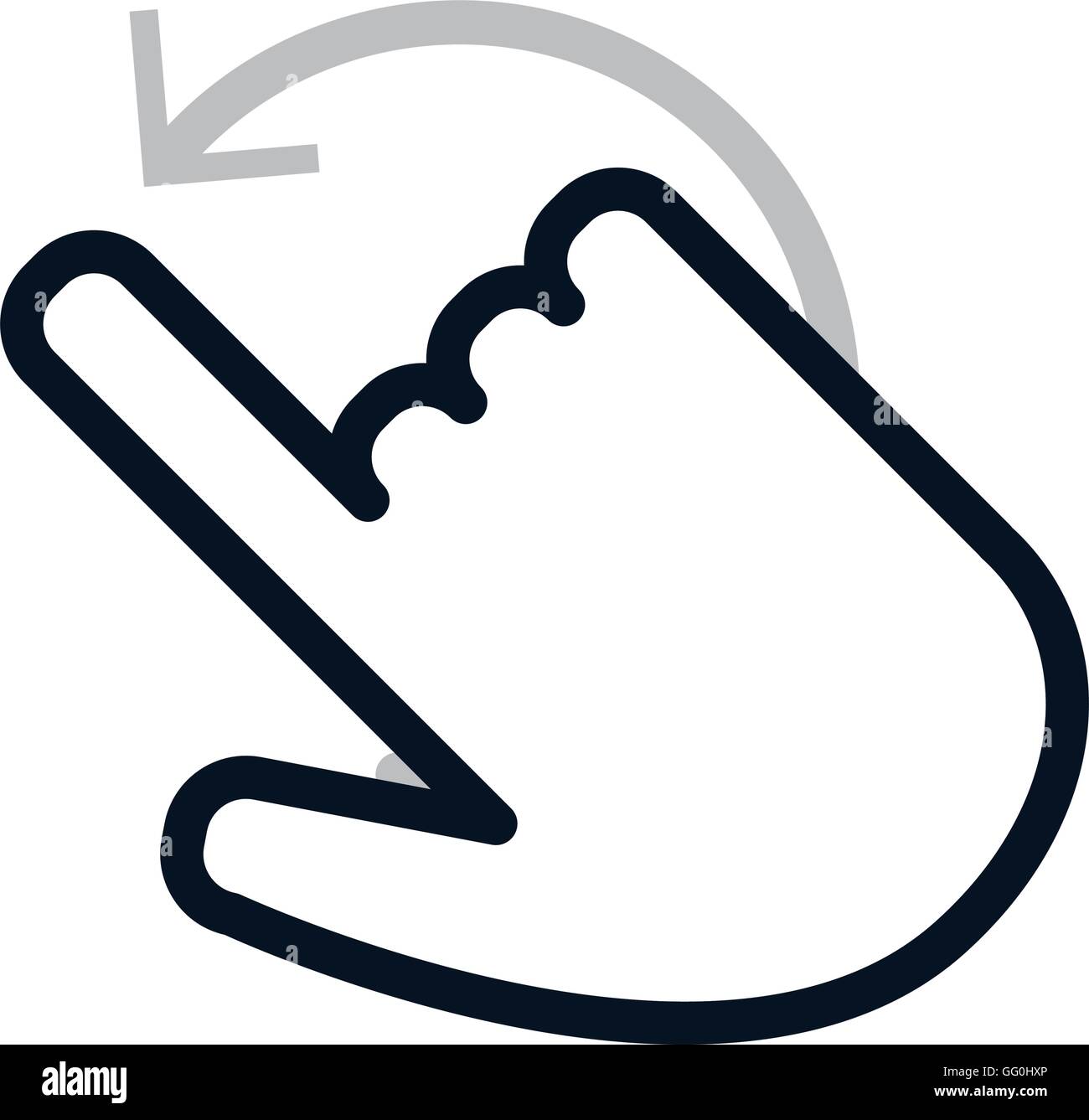 hand pointer icon Stock Vector Image & Art - Alamy