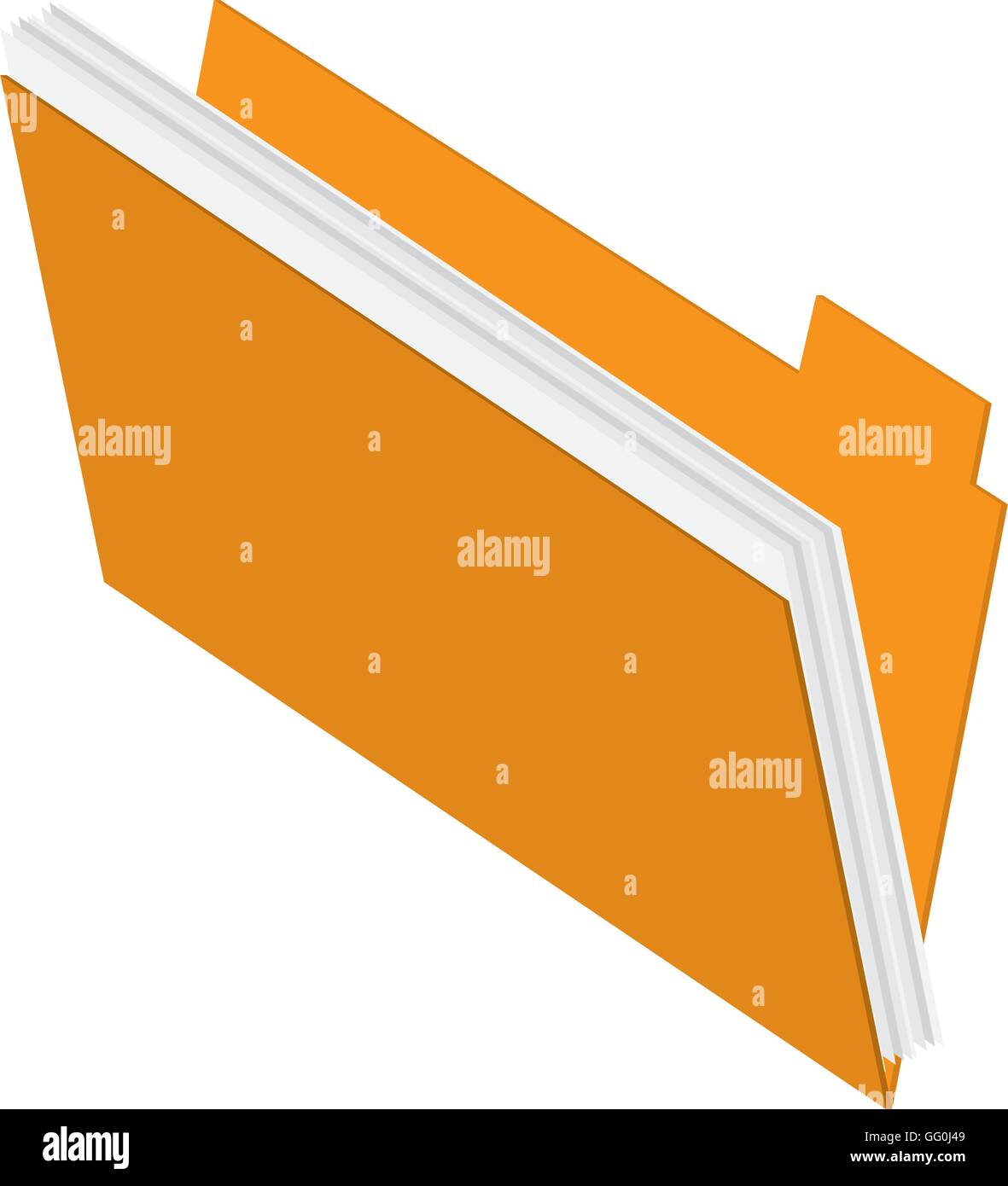 file folder icon Stock Vector Image & Art - Alamy