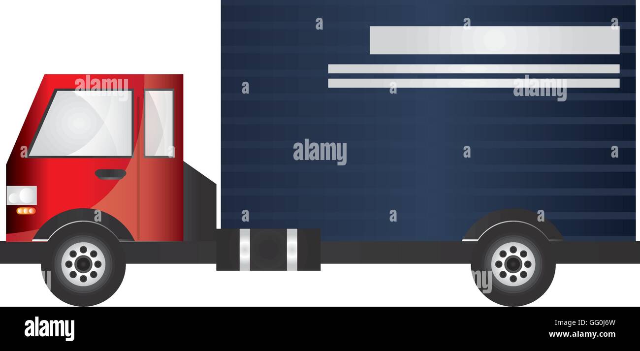 cargo truck icon Stock Vector Image & Art - Alamy