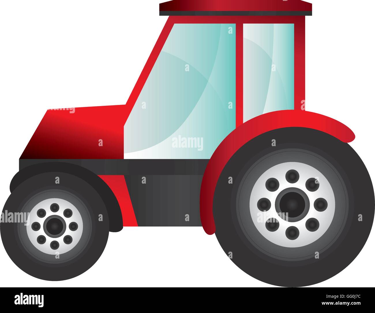 Farmer and traction engine Stock Vector Images - Alamy