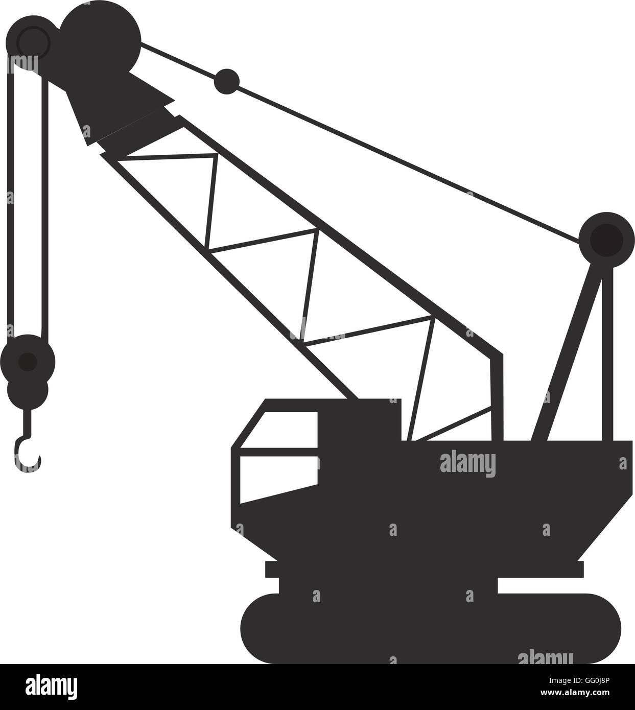 industrial crane icon Stock Vector Image & Art - Alamy