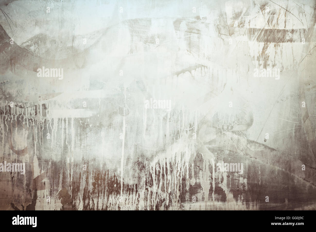 Dirty window glass close up at street Stock Photo - Alamy