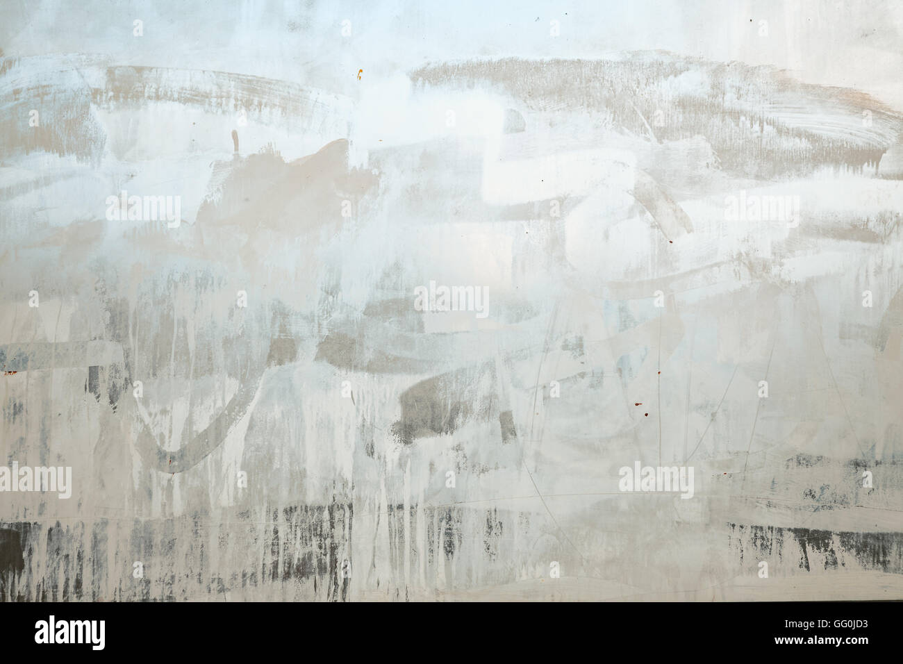 Dirty window glass close up at street Stock Photo - Alamy