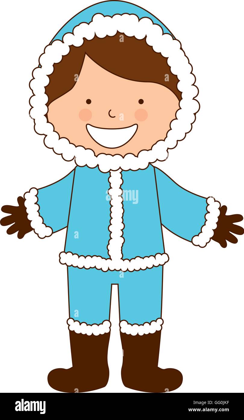 alaska boy character icon Stock Vector Image & Art - Alamy