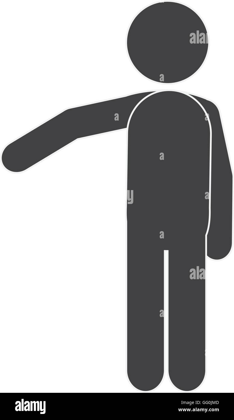 man pictogram icon Stock Vector Image & Art - Alamy