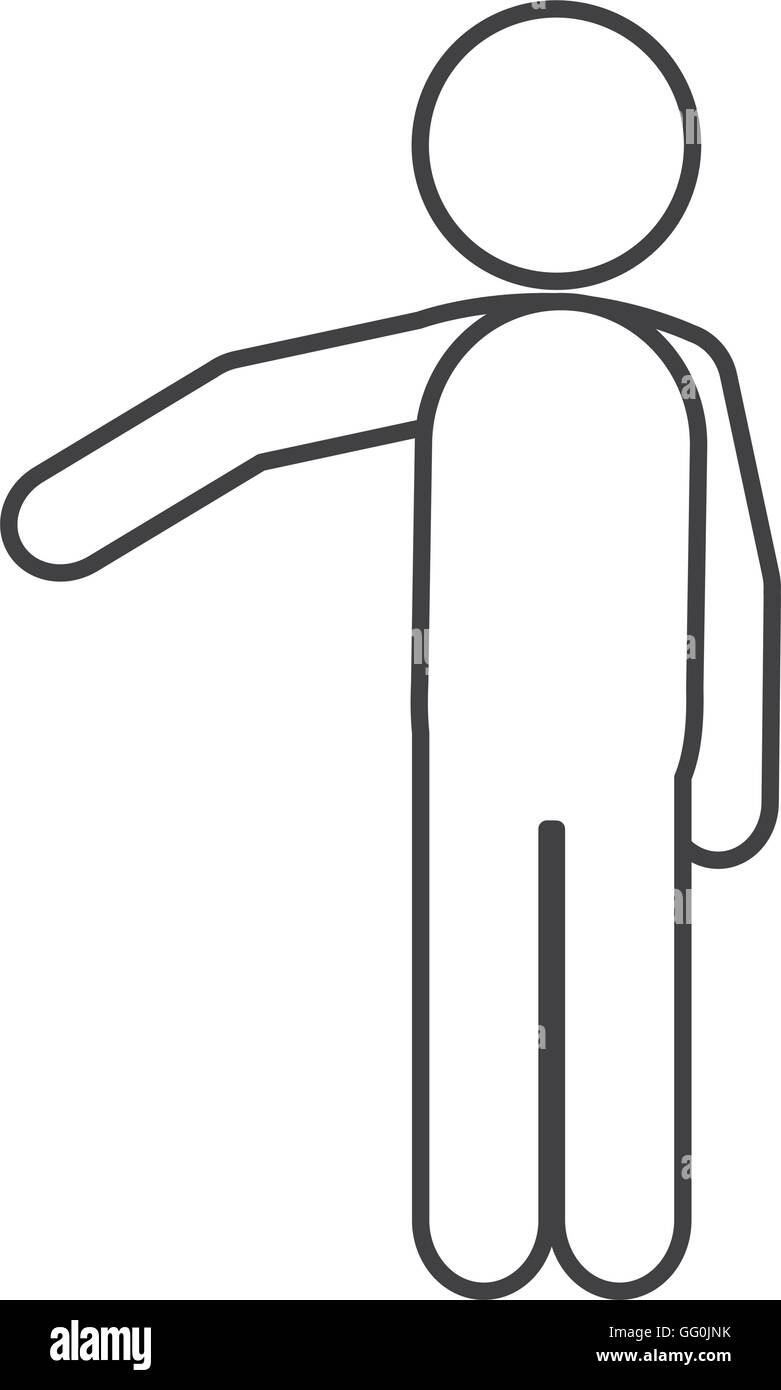 man pictogram icon Stock Vector Image & Art - Alamy