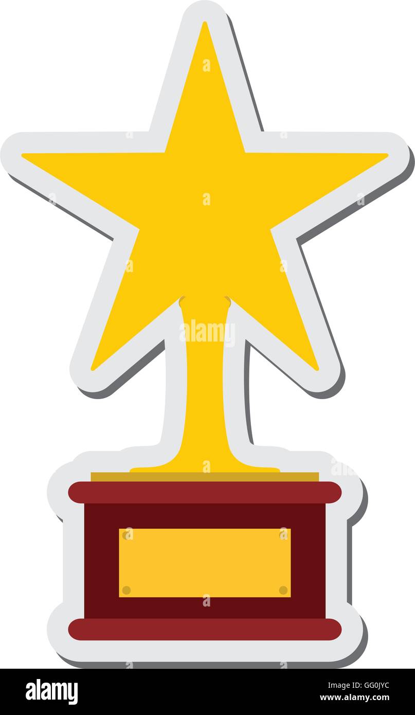 star trophy icon Stock Vector Image & Art - Alamy