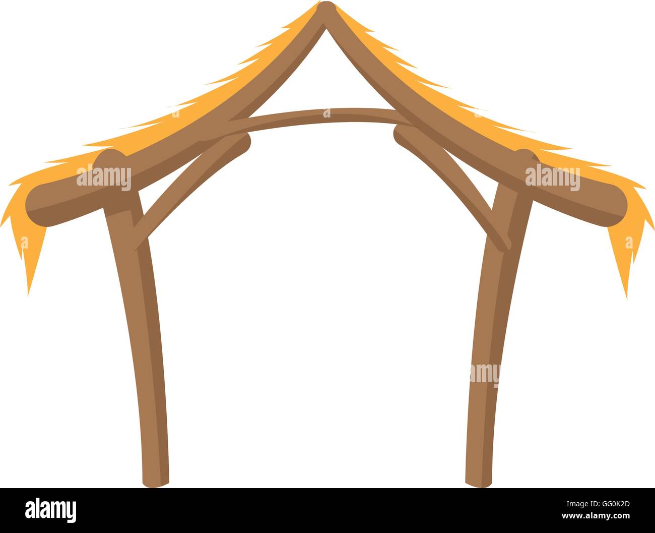 nativity manger icon Stock Vector Image & Art - Alamy