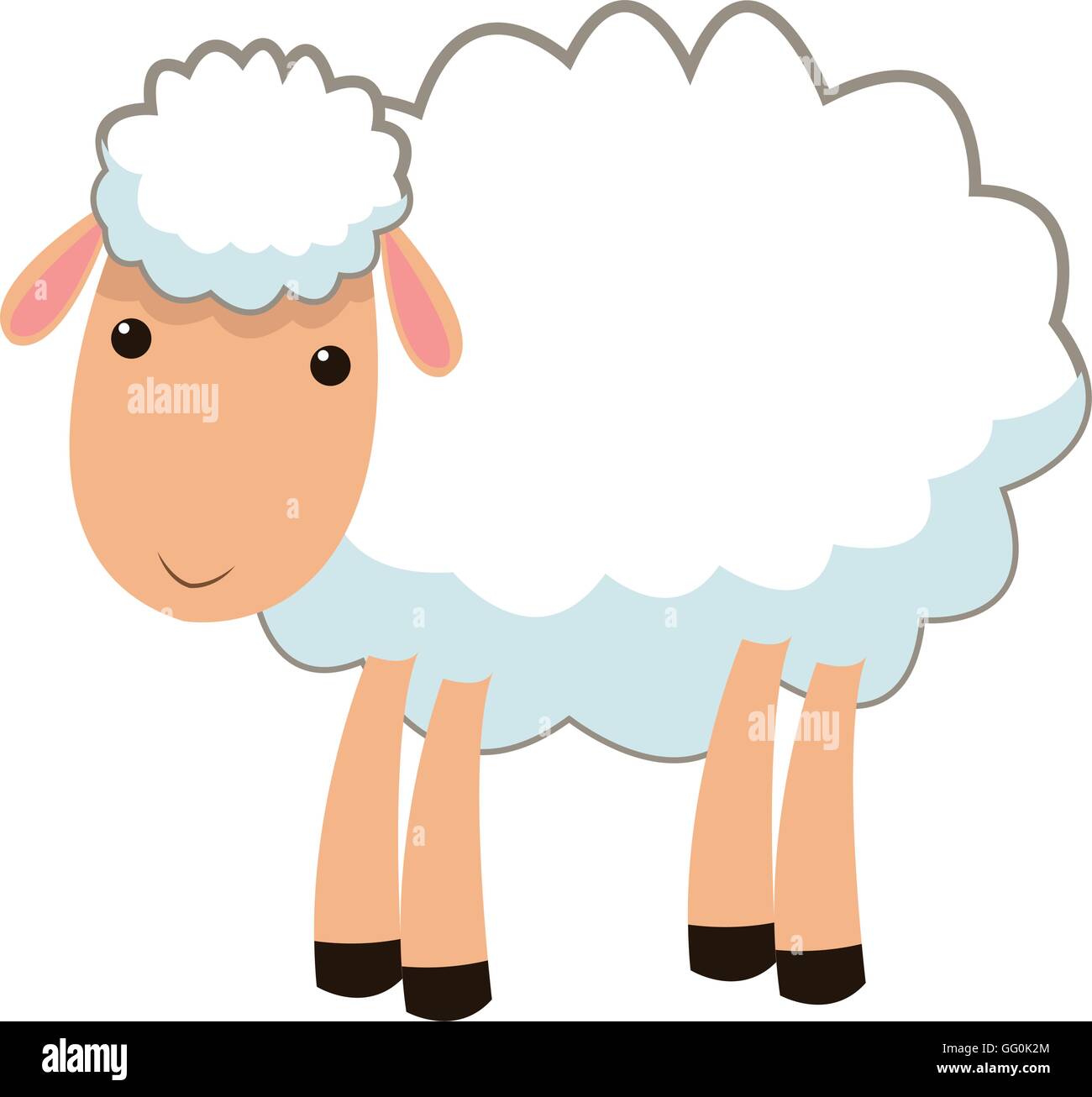 sheep cartoon icon Stock Vector Image & Art - Alamy