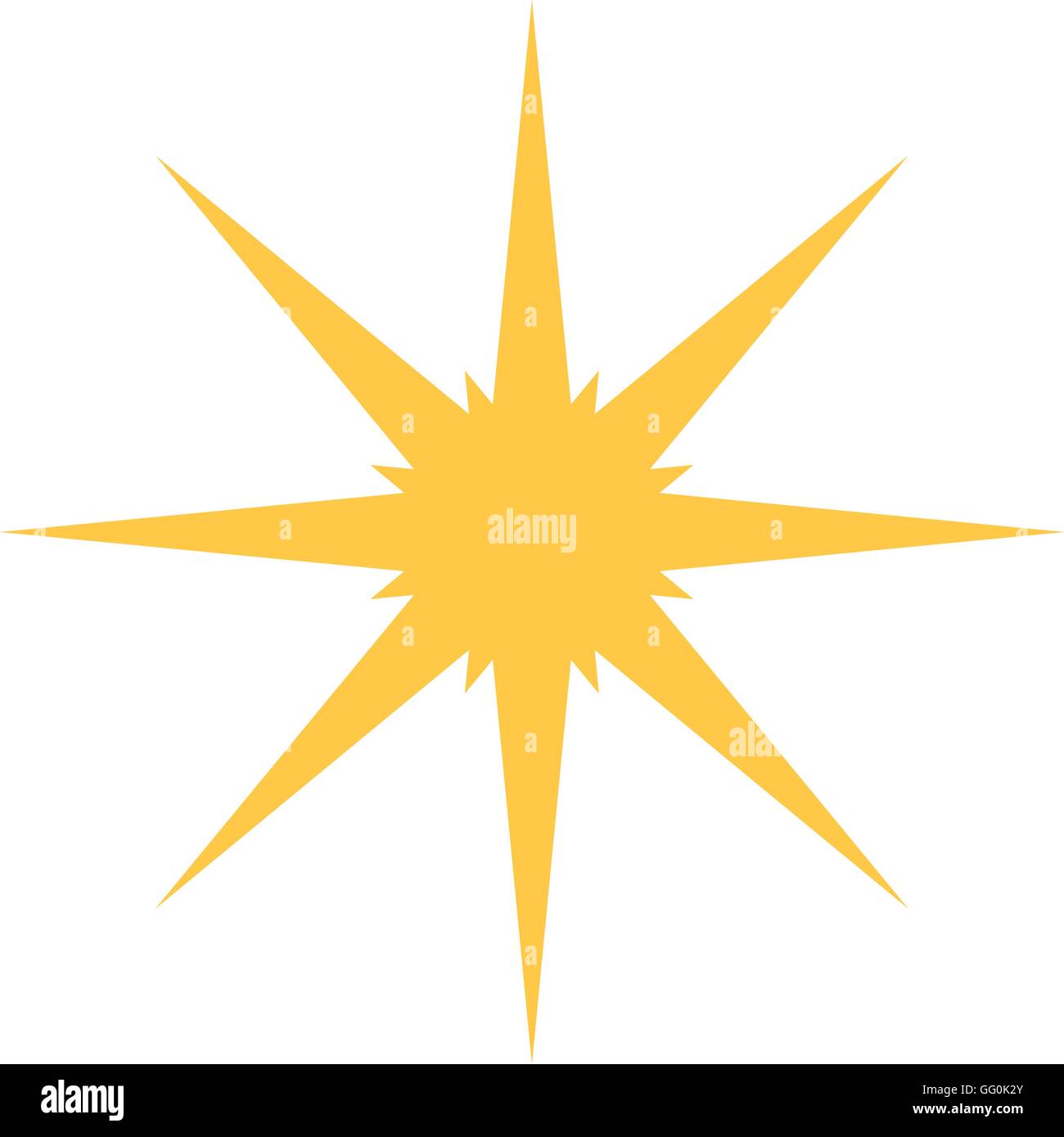sparkling star icon Stock Vector Image & Art - Alamy