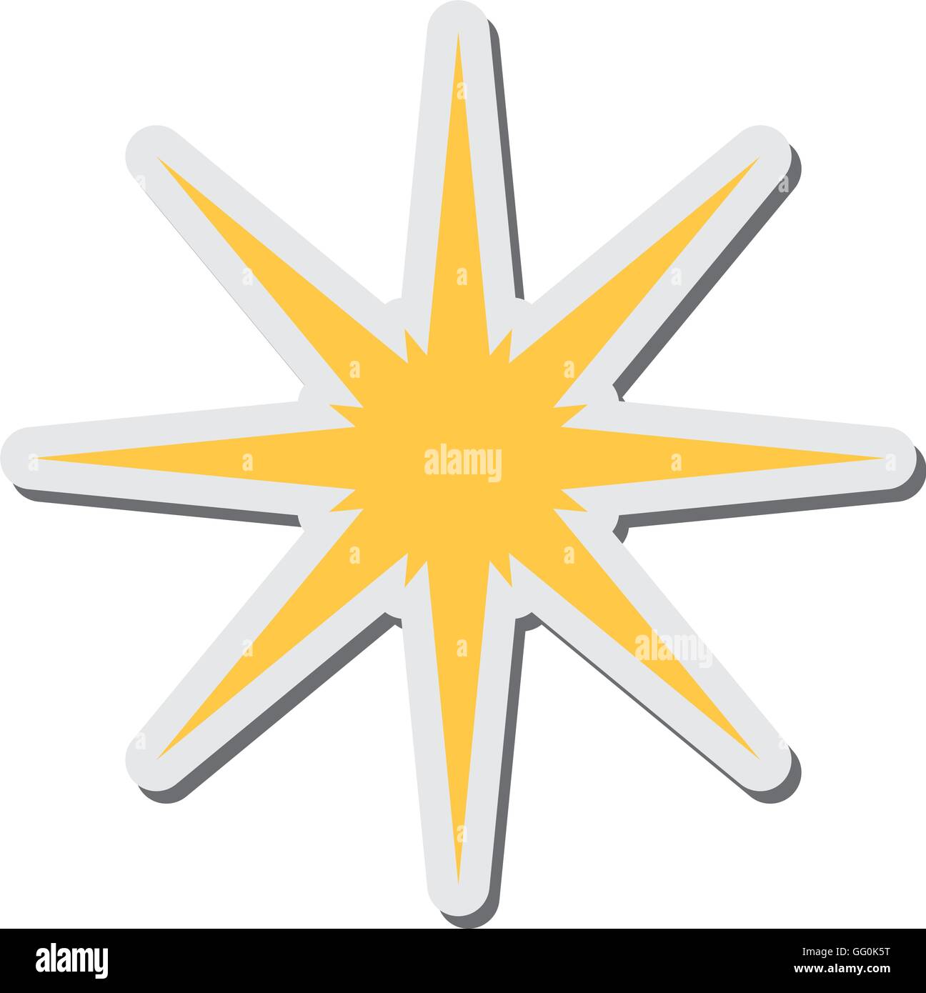 sparkling star icon Stock Vector Image & Art - Alamy