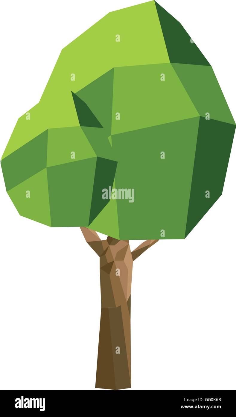 single tree icon Stock Vector Image & Art - Alamy