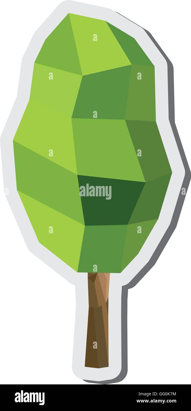 single tree icon Stock Vector Image & Art - Alamy