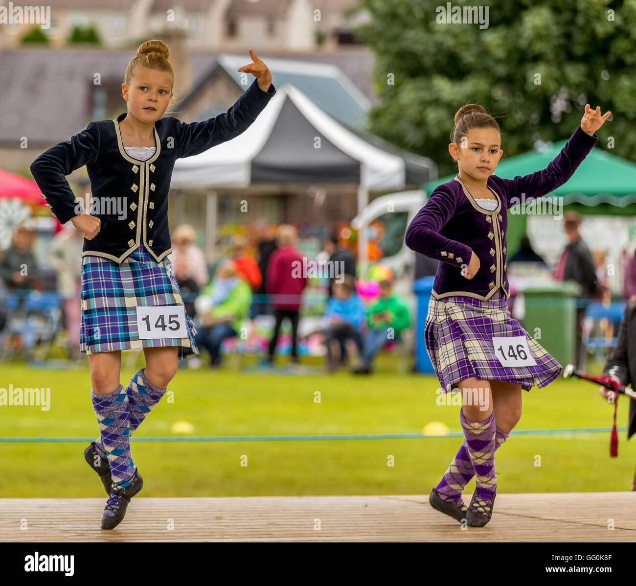 Dufftown, Moray, Scotland, UK. 30th July 2016. This is Scottish ...