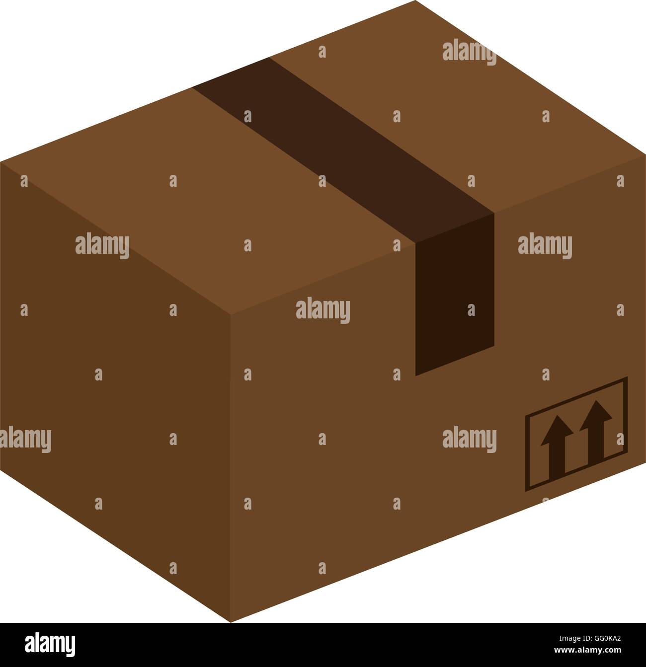 cardboard box icon Stock Vector Image & Art - Alamy