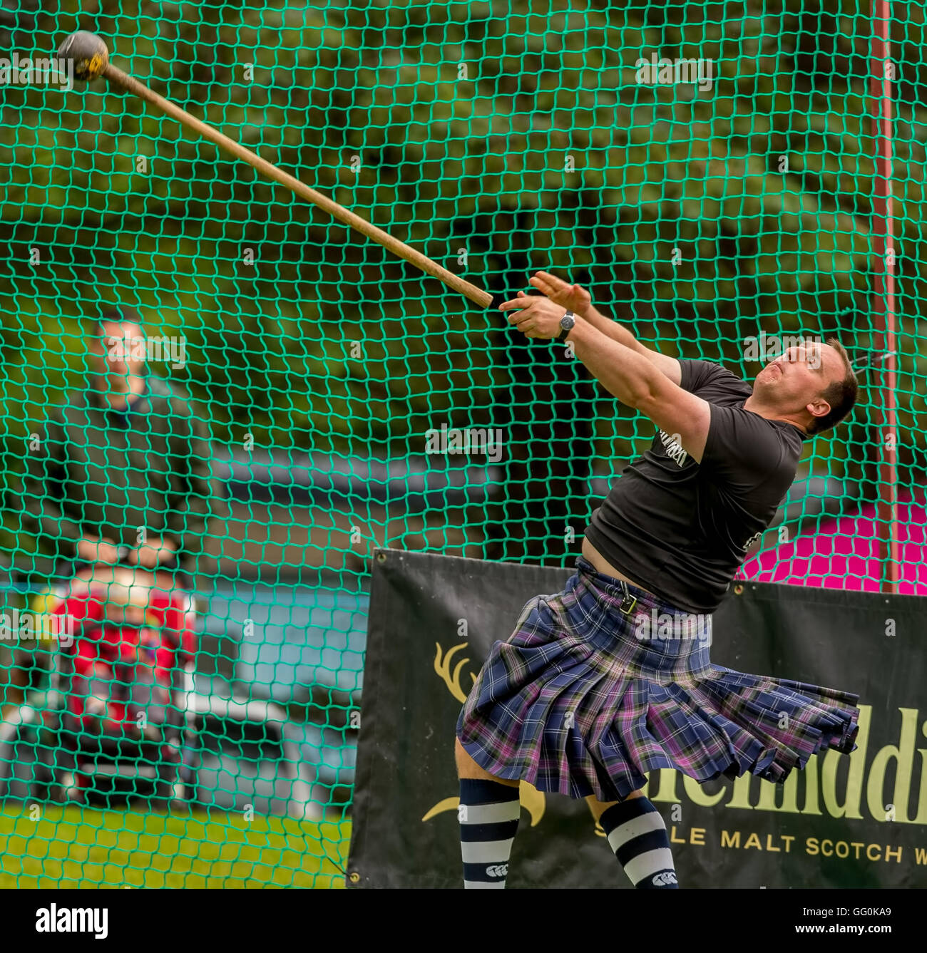 Dufftown,Moray,Scotland,UK. 30th July 2016. This is activity within ...