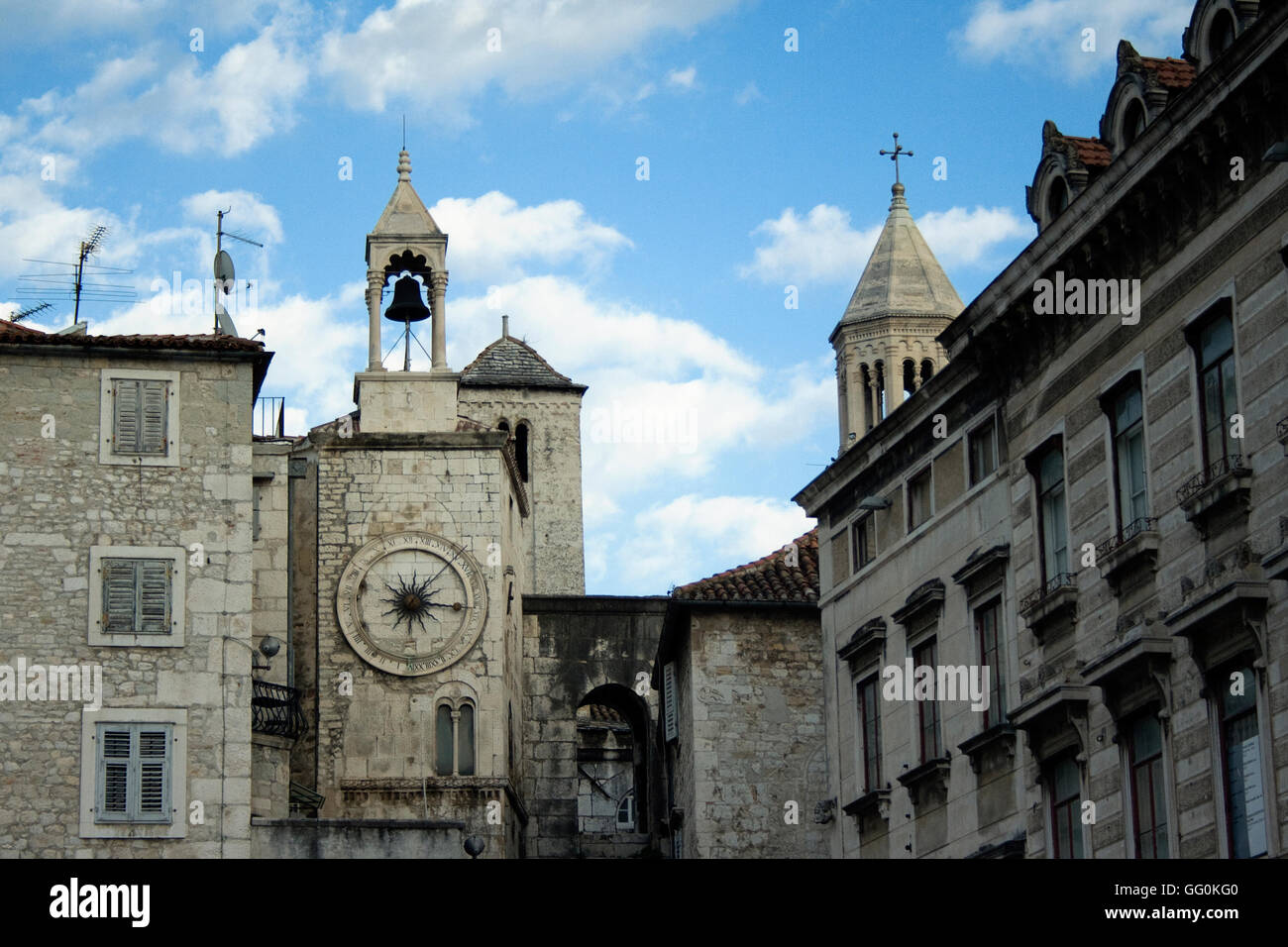 Split architecture taken in Croatia Stock Photo - Alamy
