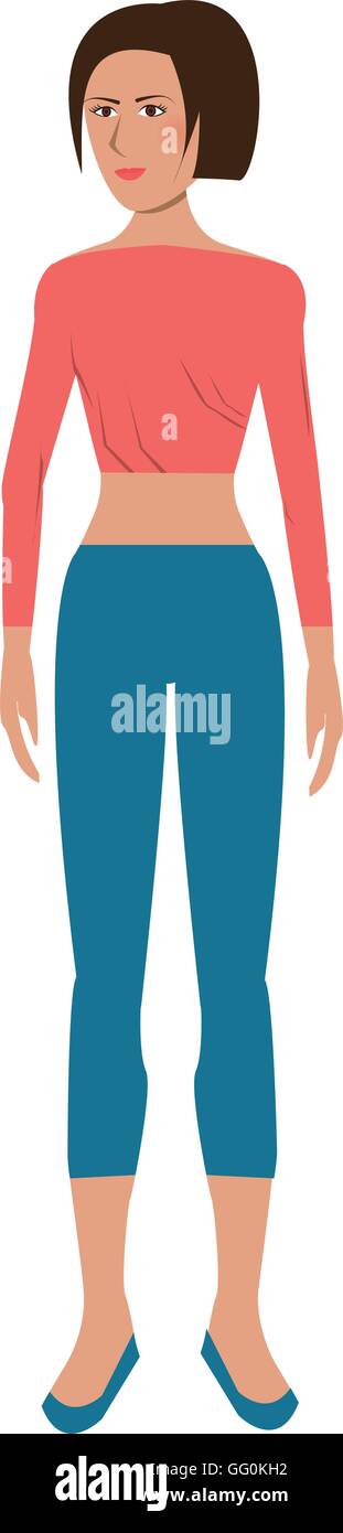 single woman icon Stock Vector Image & Art - Alamy