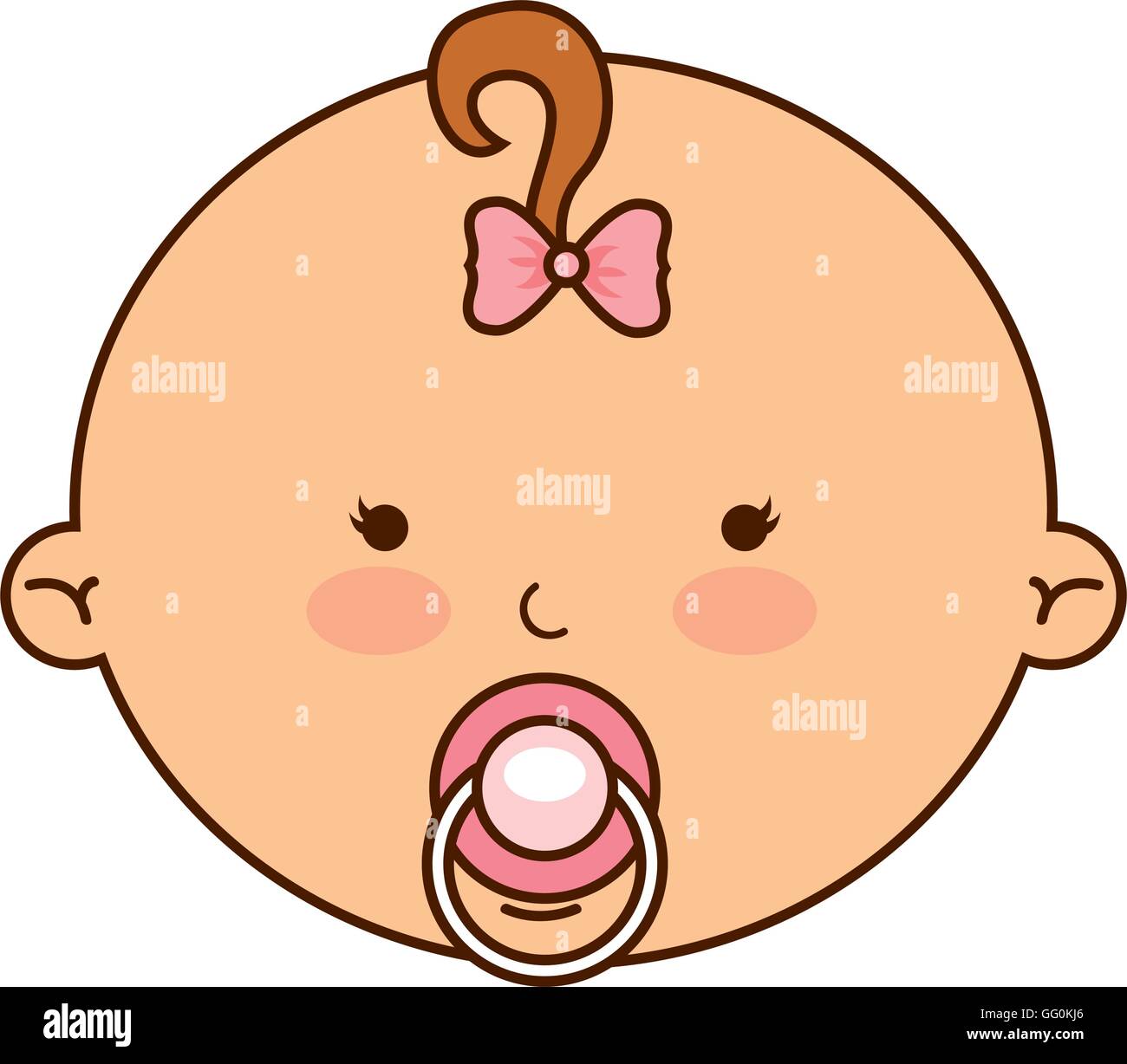 little cute baby icon Stock Vector Image & Art - Alamy
