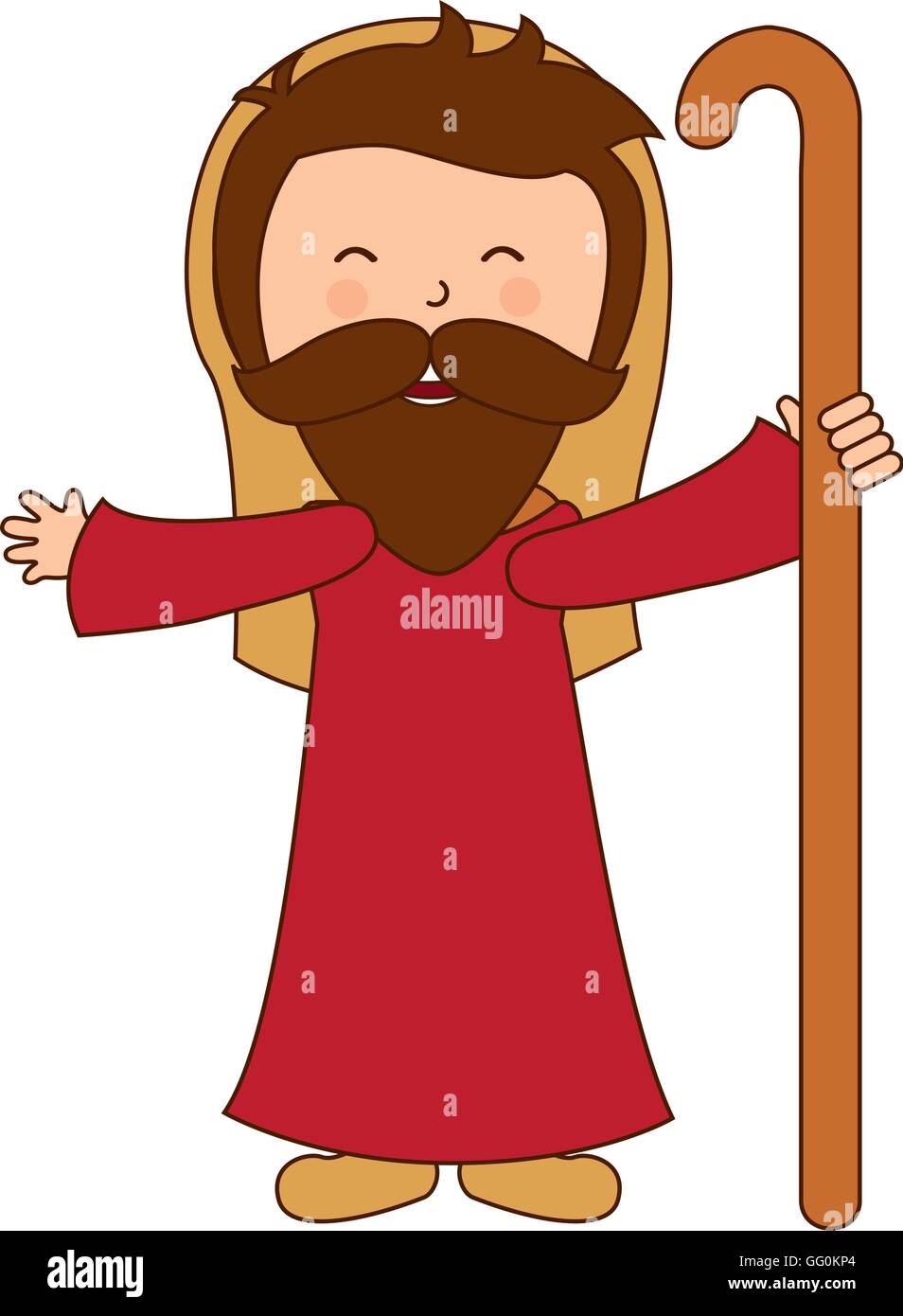 saint joseph character icon Stock Vector Image & Art - Alamy