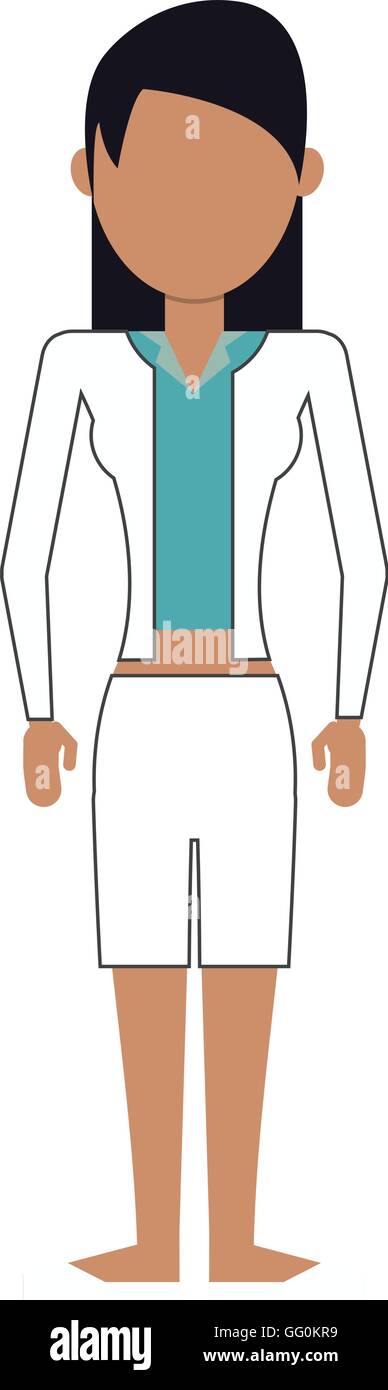 single woman icon Stock Vector Image & Art - Alamy