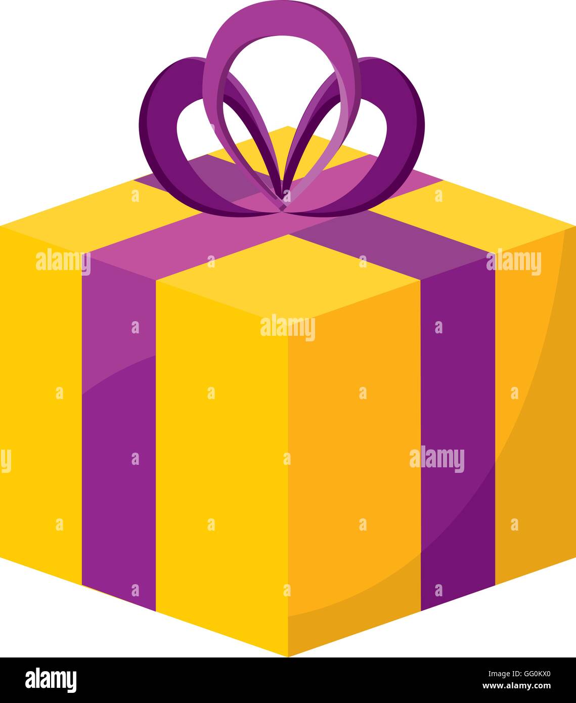 gift box present icon Stock Vector Image & Art - Alamy