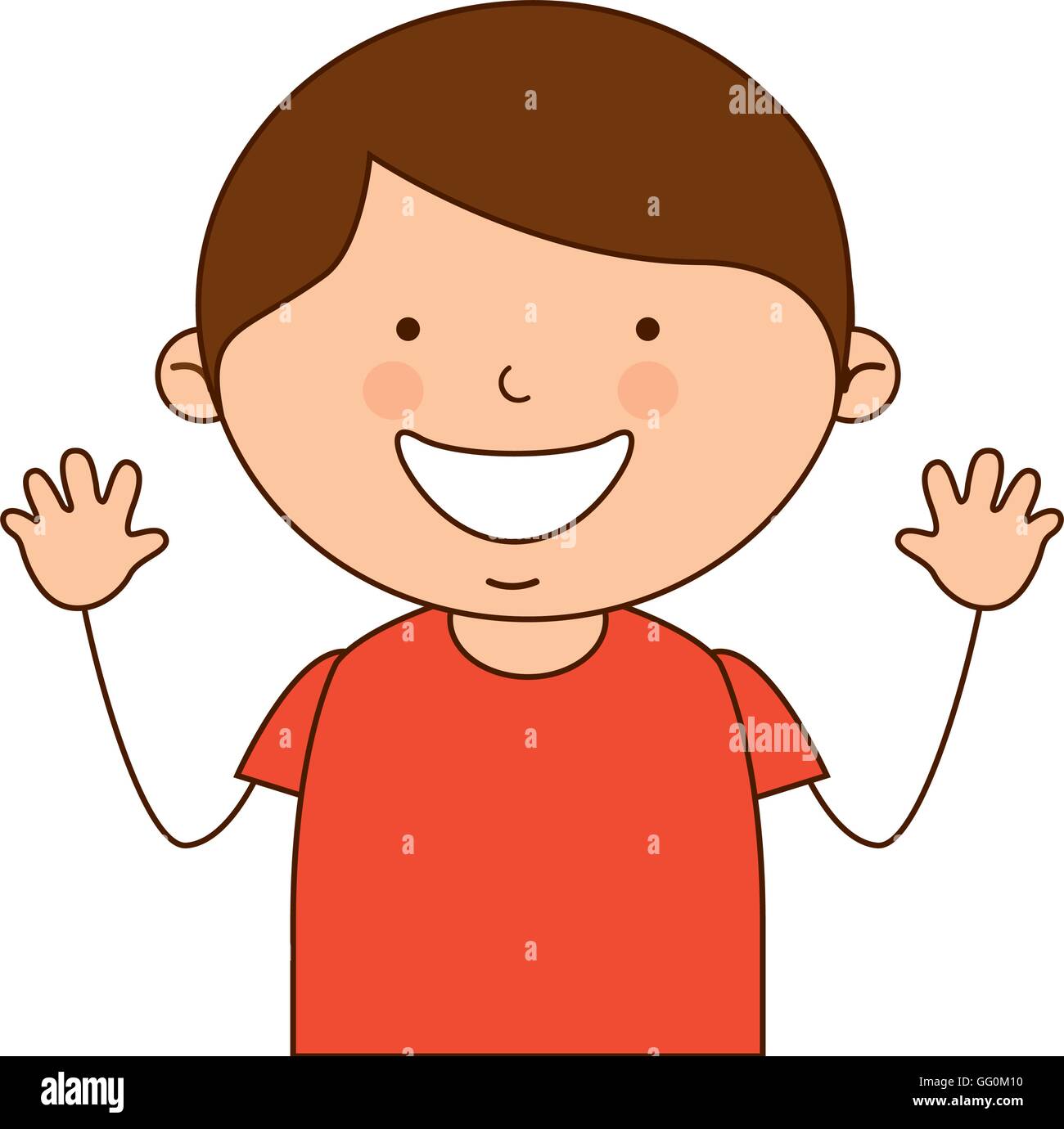 little boy smile icon Stock Vector Image & Art - Alamy
