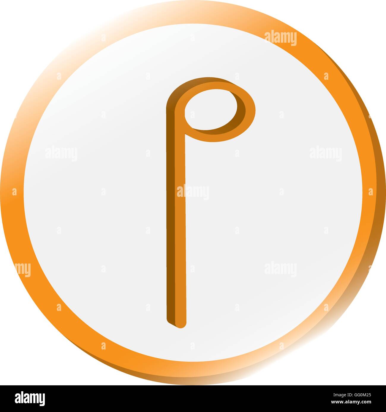 Musical note minim Stock Vector Images - Alamy