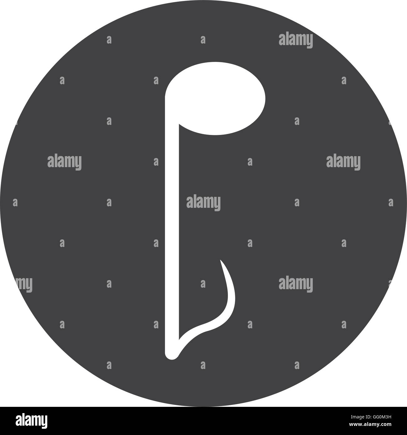 quaver musical note icon Stock Vector Image & Art - Alamy