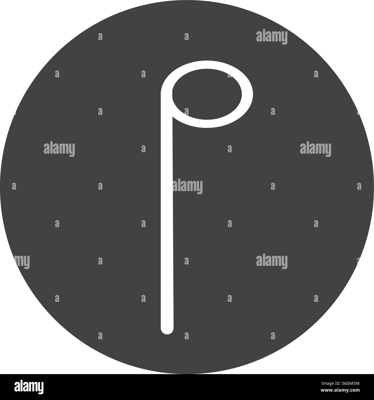 minim musical note icon Stock Vector Image & Art - Alamy